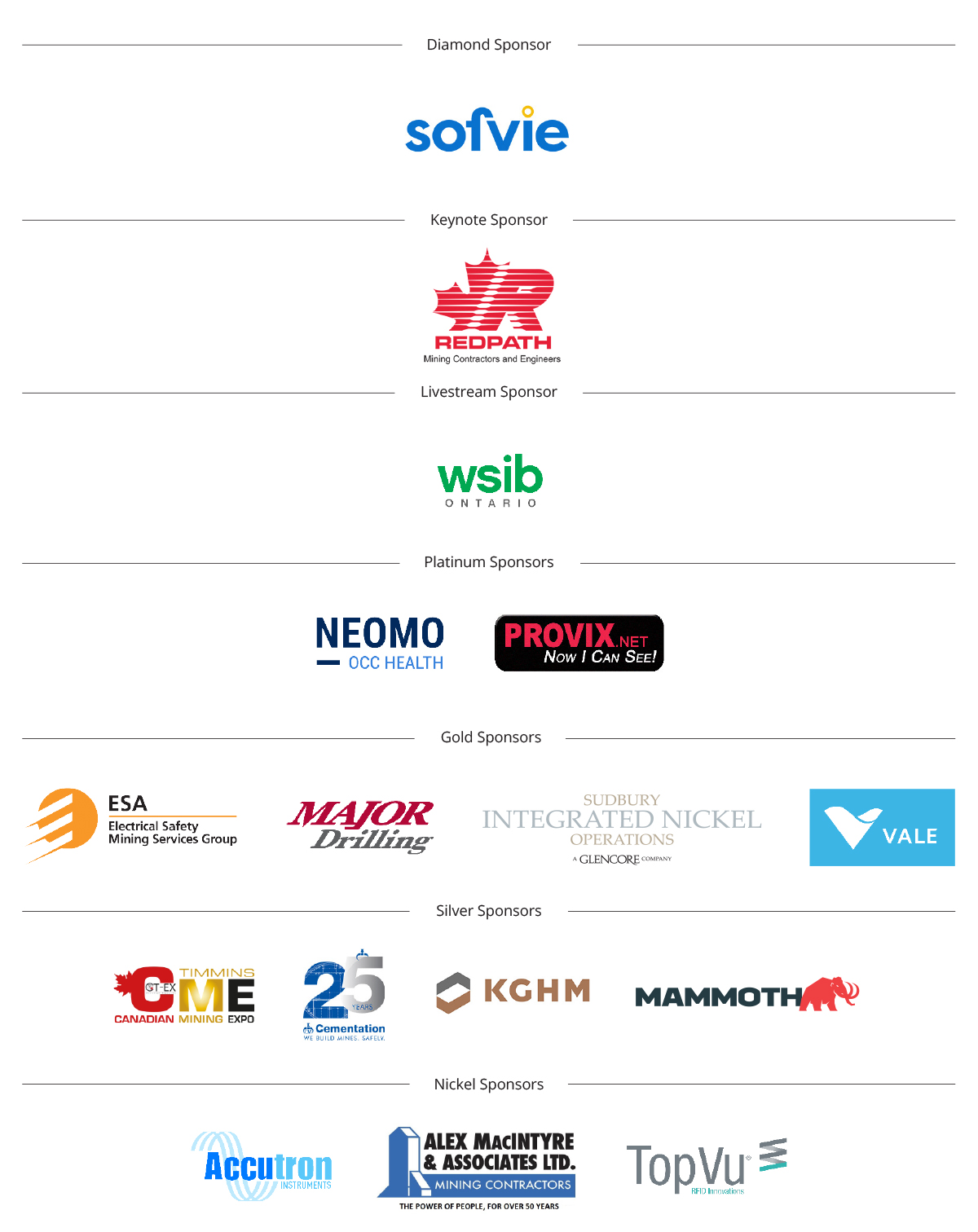 Sponsorship | Workplace Safety North